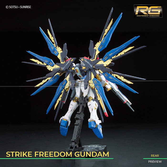 [RG] Strike Freedom Gundam | GundamNesia