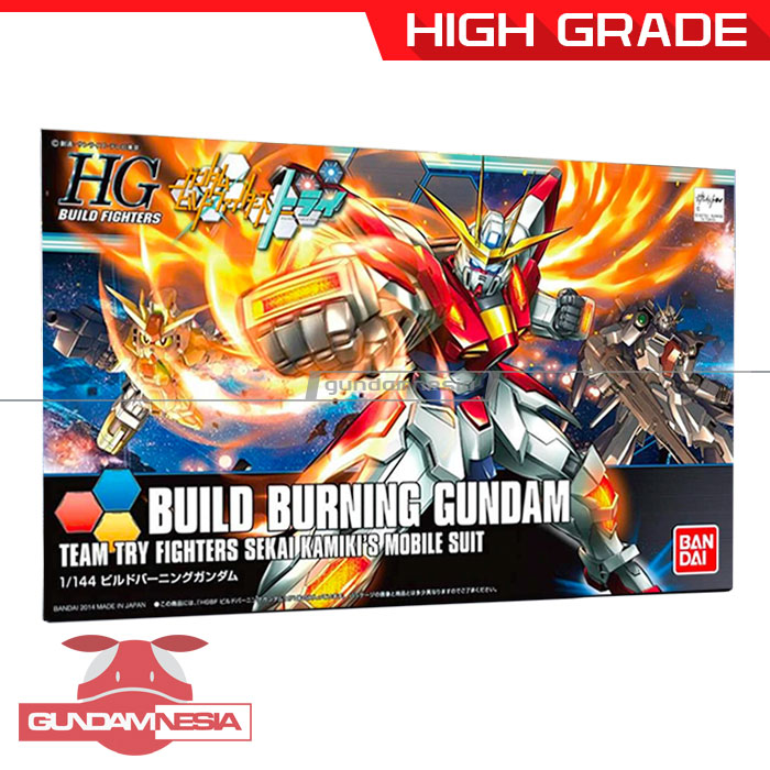 [HG] Build Burning Gundam | GundamNesia