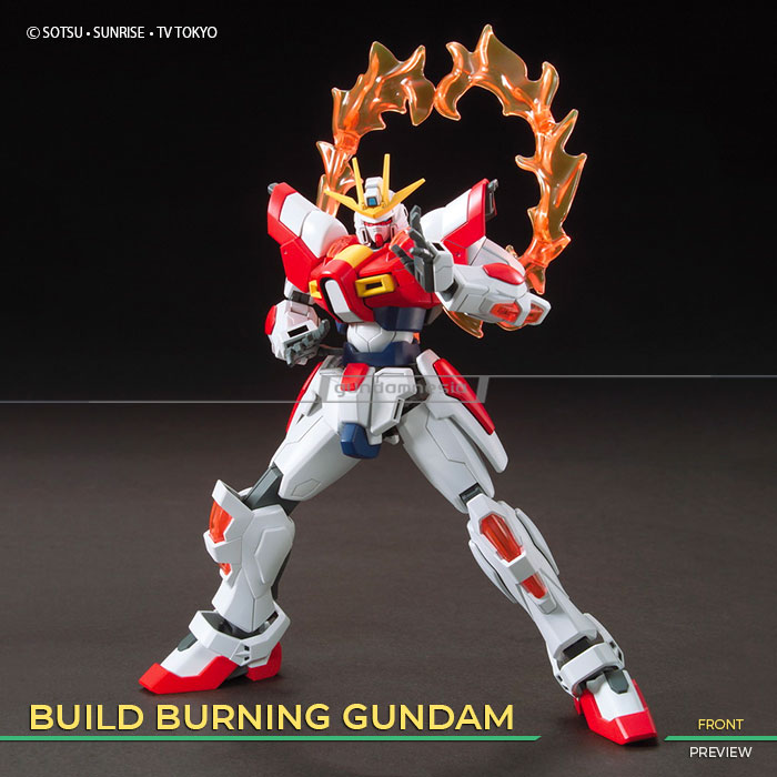 [HG] Build Burning Gundam | GundamNesia