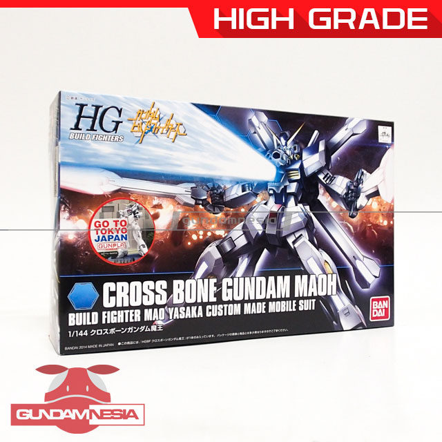 [HG] Crossbone Gundam Maoh - GundamNesia