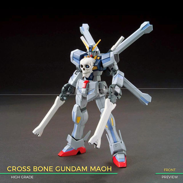 [HG] Crossbone Gundam Maoh | GundamNesia