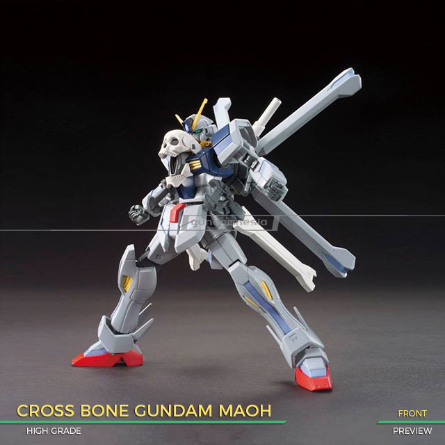 [HG] Crossbone Gundam Maoh - GundamNesia