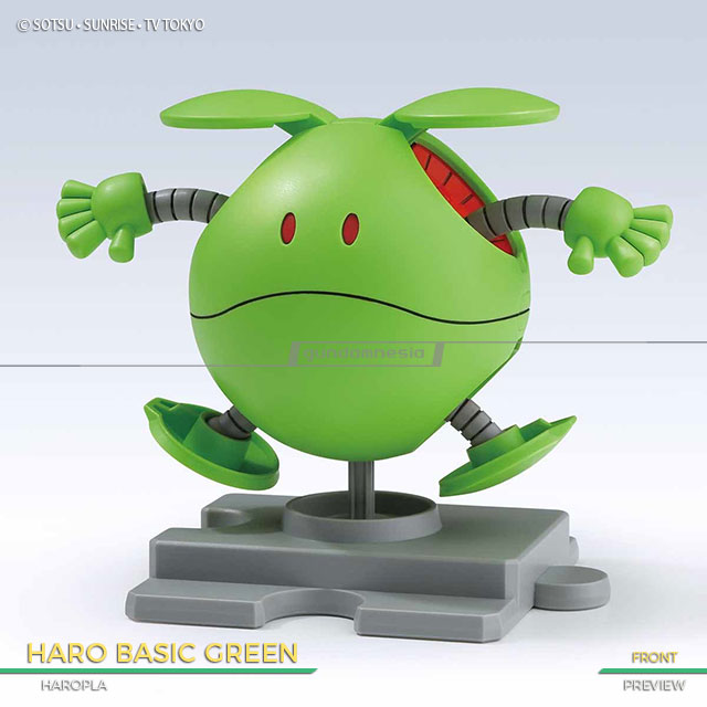 [HaroPla] Haro Basic Green | GundamNesia
