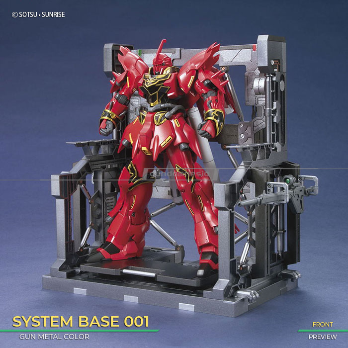 System Base 001 – Gun Metal Color - GundamNesia