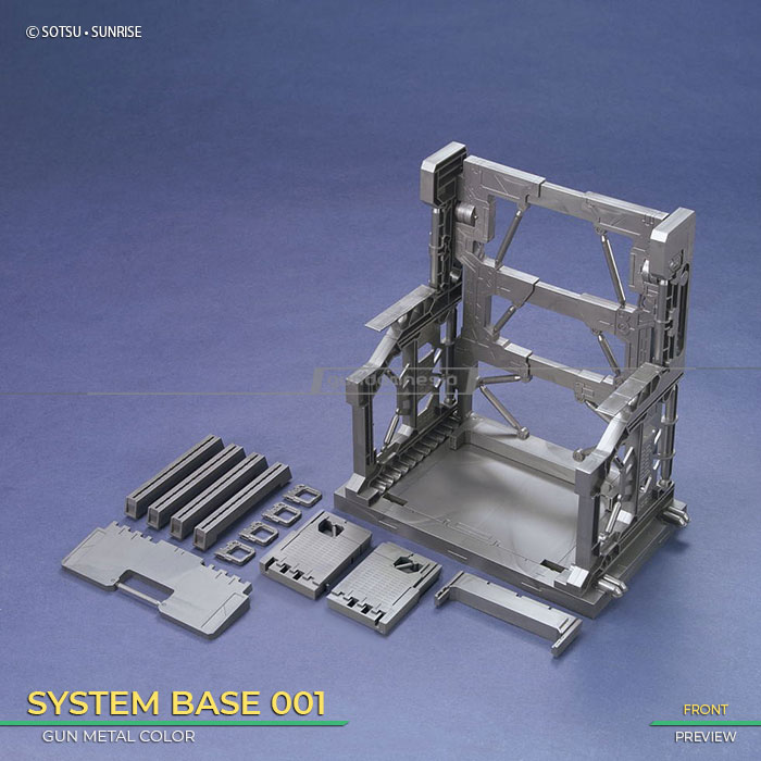 System Base 001 – Gun Metal Color - GundamNesia