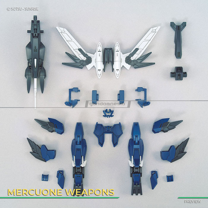 [HG] Mercuone Unit | GundamNesia