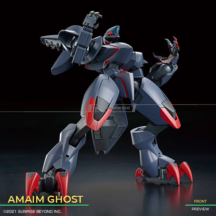 [HG] AMAIM Ghost - Kyoukai Senki | GundamNesia