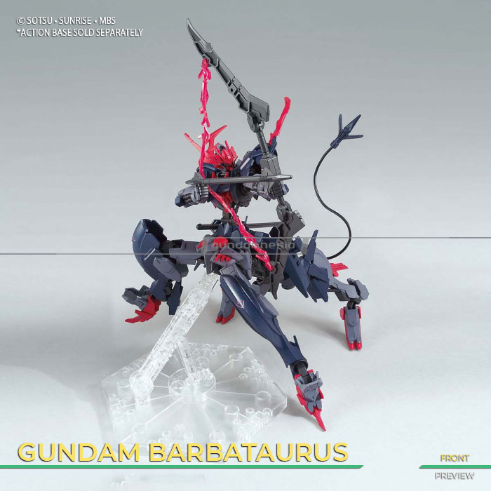[HG] Gundam Barbataurus - GundamNesia