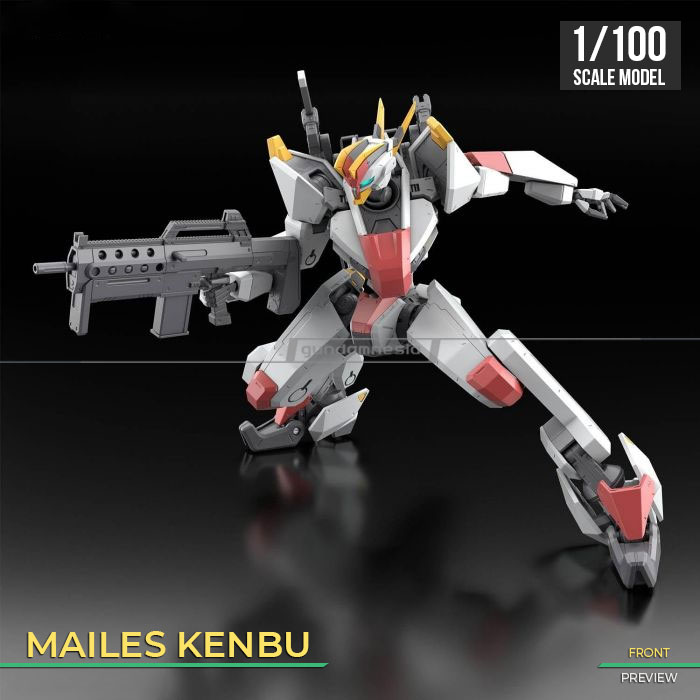 [1/48] Mailes Kenbu (Full Mechanics) | GundamNesia