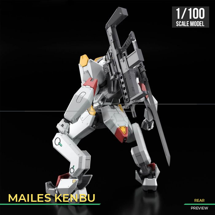 [1/48] Mailes Kenbu (Full Mechanics) | GundamNesia