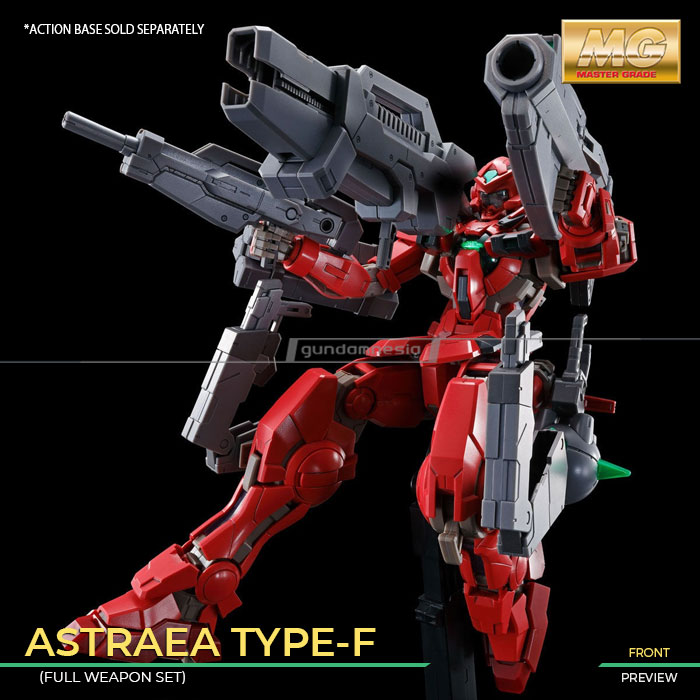 [MG] Gundam Astraea Type F (Full Weapon Set) | GundamNesia