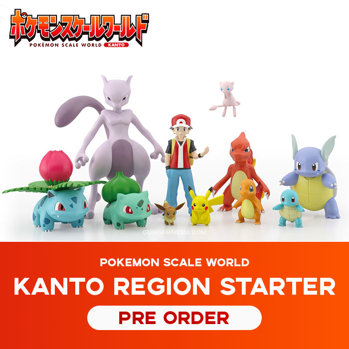 Pokemon Scale World - Kanto Region Set 1 | GundamNesia