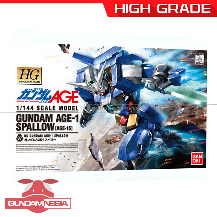 [HG] Gundam AGE 1 Spallow | GundamNesia