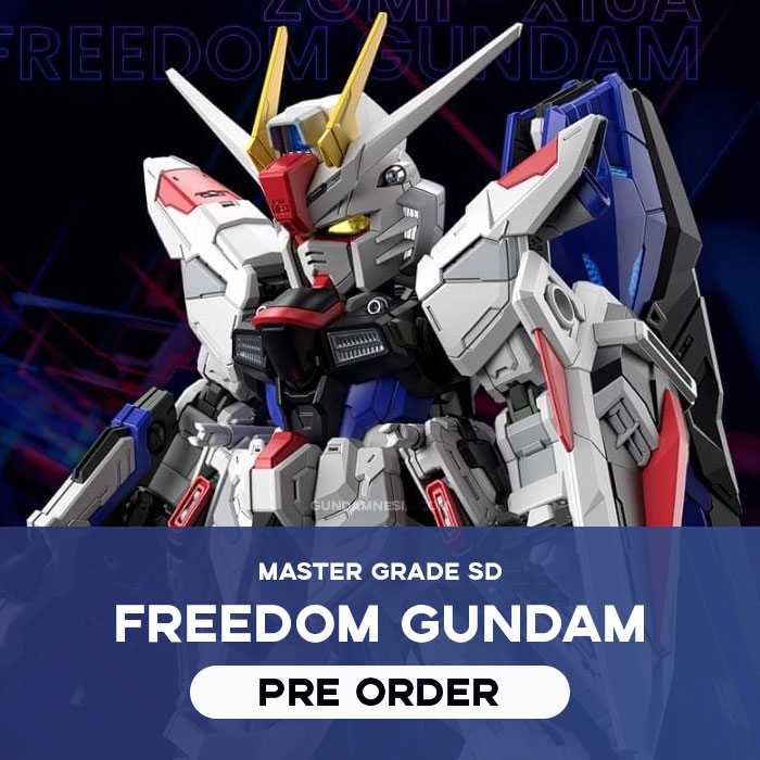 [MGSD] Freedom Gundam | GundamNesia