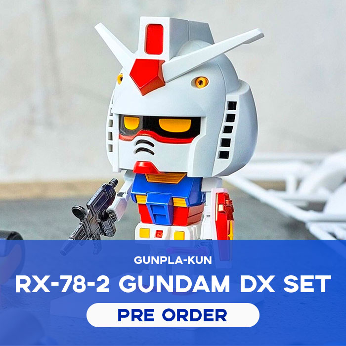 [Gunpla Kun] 1/1 Gunplakun RX-78-2 Gundam DX Set with Runner Ver ...