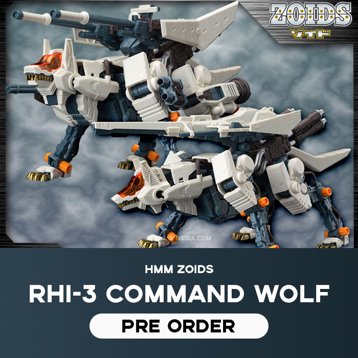 [Zoids] RHI-3 Command Wolf Repackage Ver. - HMM Zoids | GundamNesia