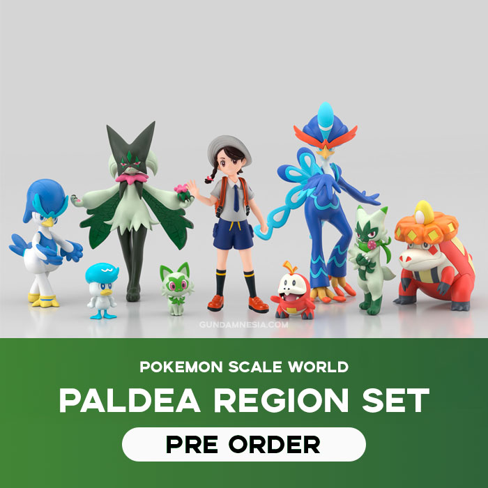 Pokemon Scale World - Paldea Region Set | GundamNesia