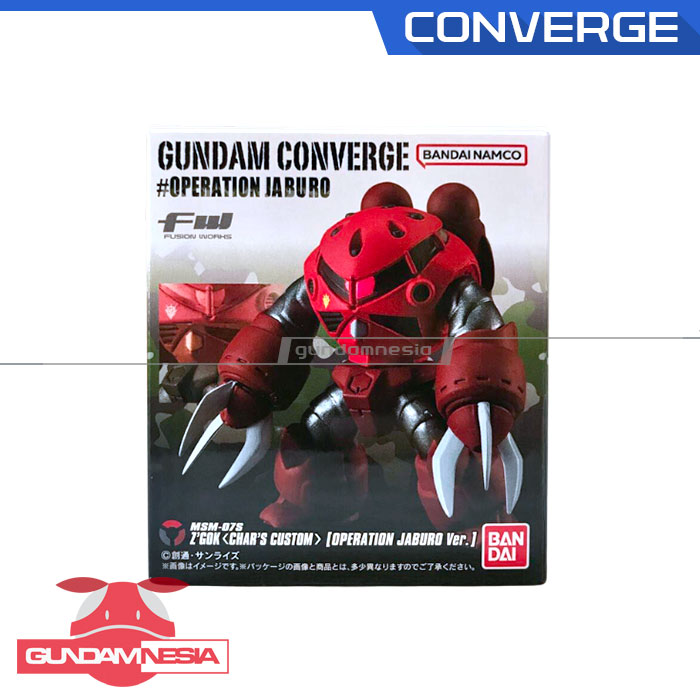 [Converge] Zgok (Char Aznable Custom) – Operation Jaburo Ver. | GundamNesia