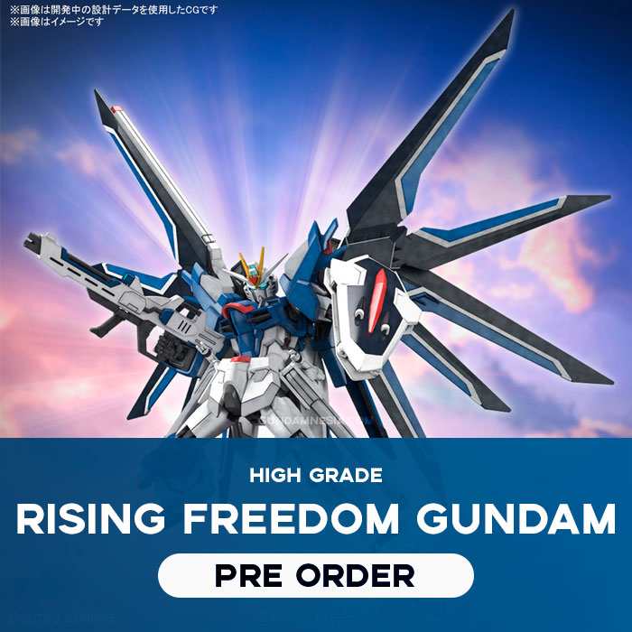 [HG] Rising Freedom Gundam - Gundam SEED Freedom | GundamNesia