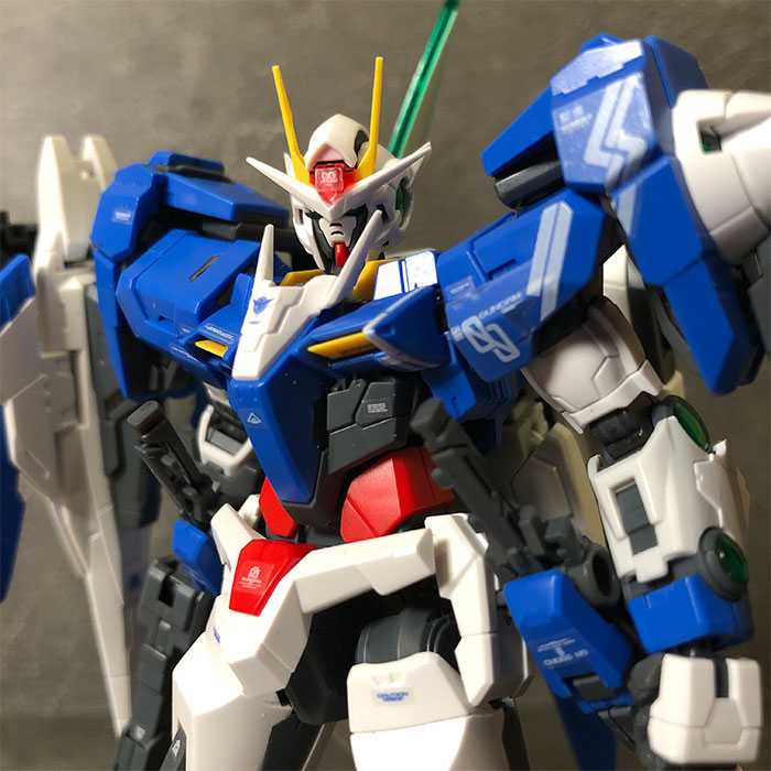 Review [RG] 00 Raiser Gundam - GundamNesia