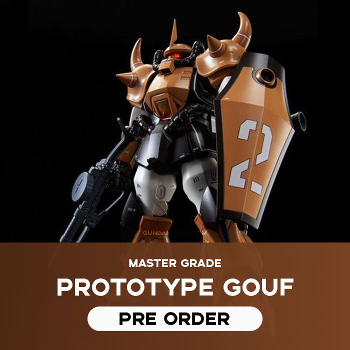 [MG] Prototype Gouf (PBandai) - GundamNesia