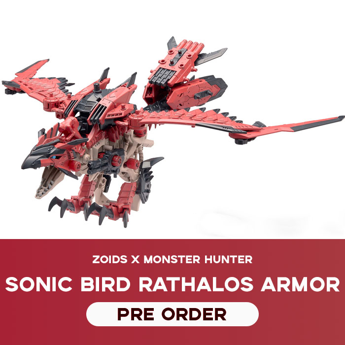 [Zoids] Sonic Bird Rathalos Armor (Zoids x Monster Hunter) | GundamNesia