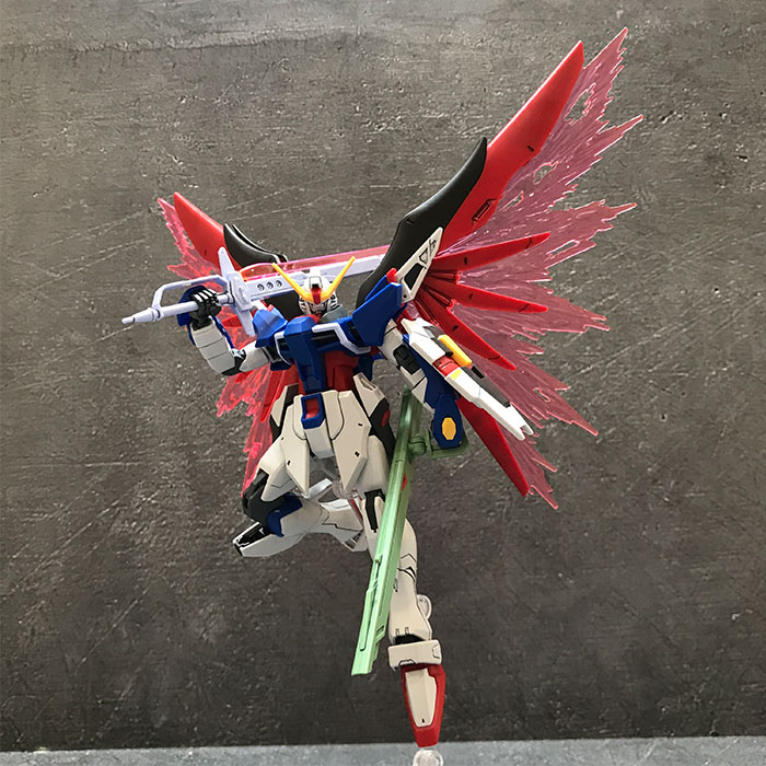 Review [HG] Destiny Gundam (HGCE) - GundamNesia
