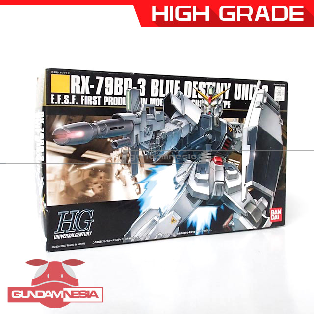 [HG] RX-79BD-3 Blue Destiny Unit 3 - GundamNesia