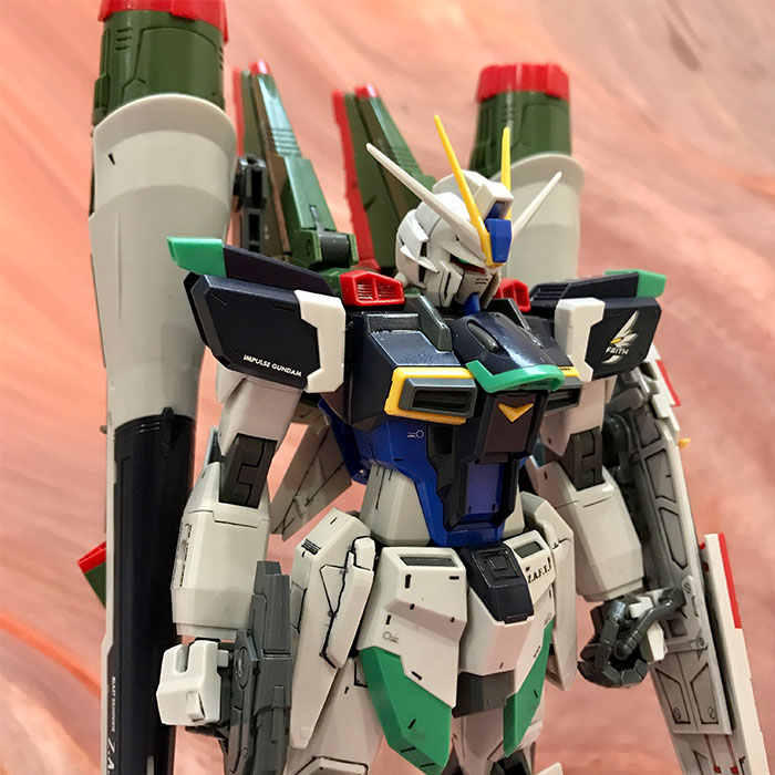 Review [MG] Blast Impulse Gundam (PBandai) | GundamNesia