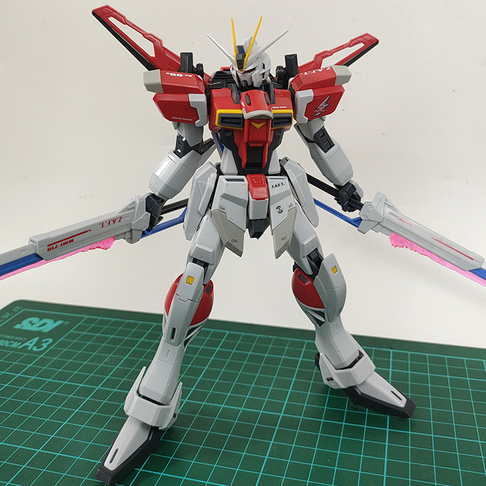Review [MG] Sword Impulse Gundam | GundamNesia
