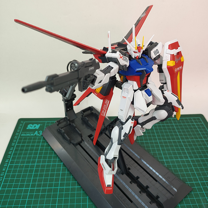Review [MG] Aile Strike Gundam | GundamNesia