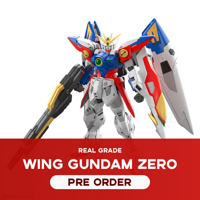[RG] Wing Gundam Zero – Mobile Suit Gundam Wing - GundamNesia