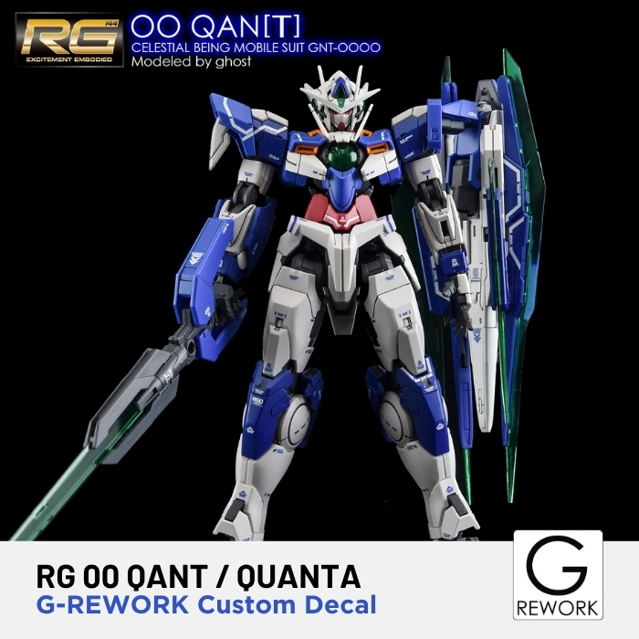 G-REWORK RG GNT-0000 00 Qan[T] / Qan T / Qanta / Quanta (Mobile Suit ...